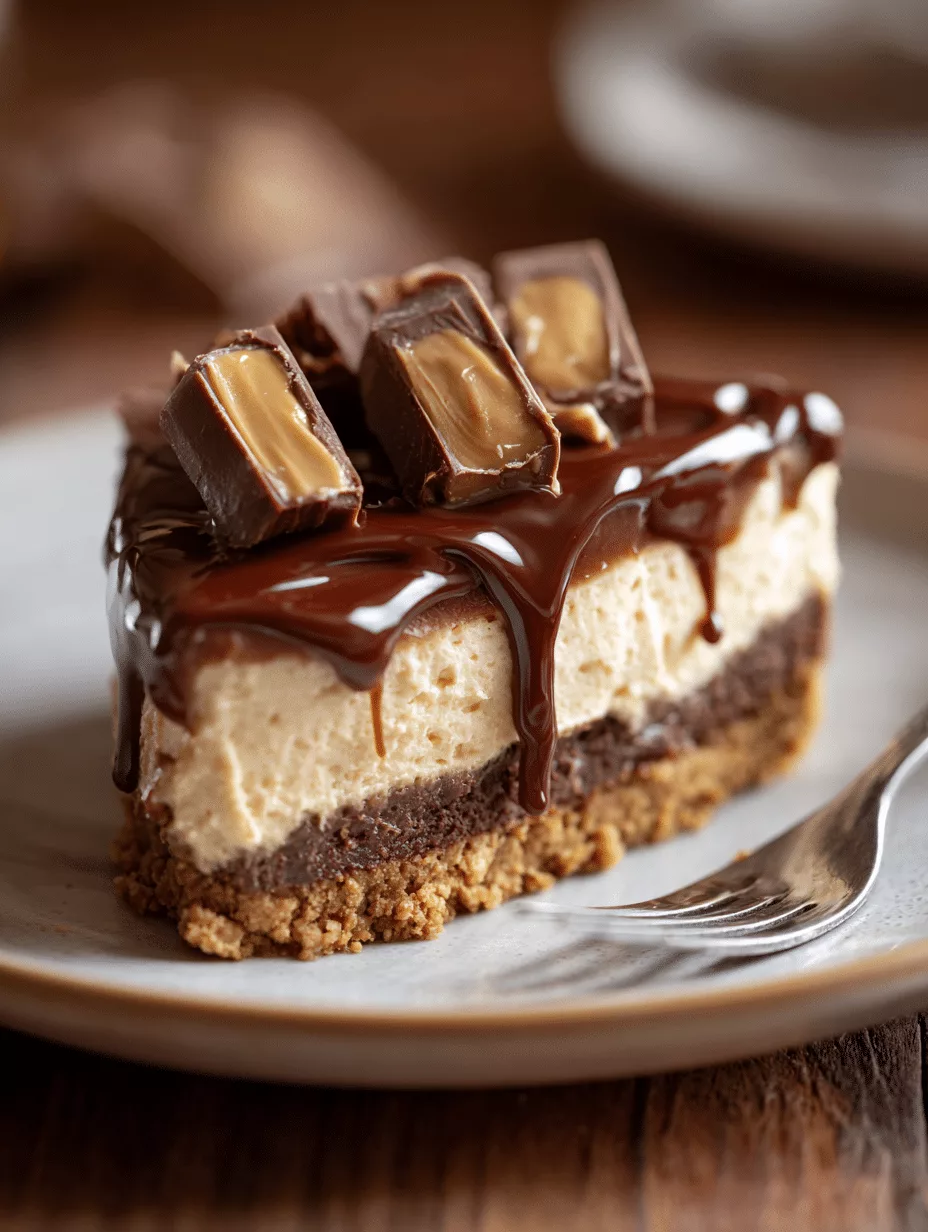No Bake Twix Cheesecake Recipe: Creamy, Chocolatey & Easy