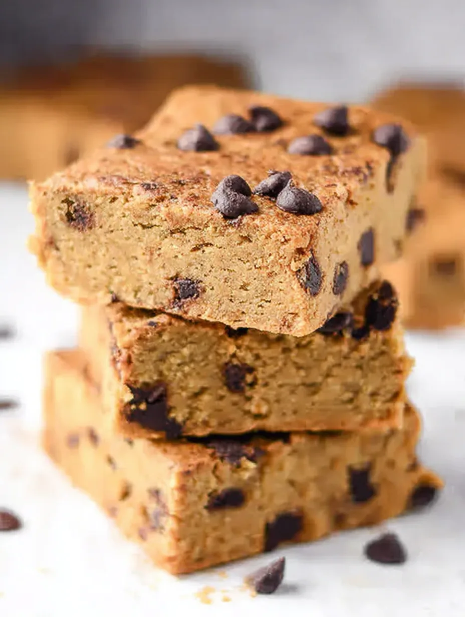 Banana Oat Protein Blondies: Easy, Chewy, and Packed with Protein