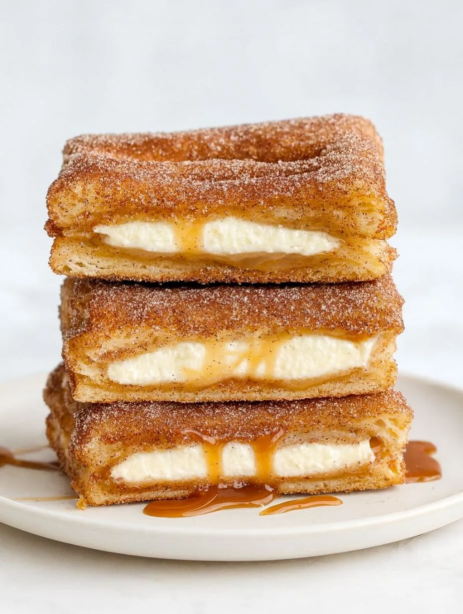 Churro Cheesecake Bars That Melt in Your Mouth