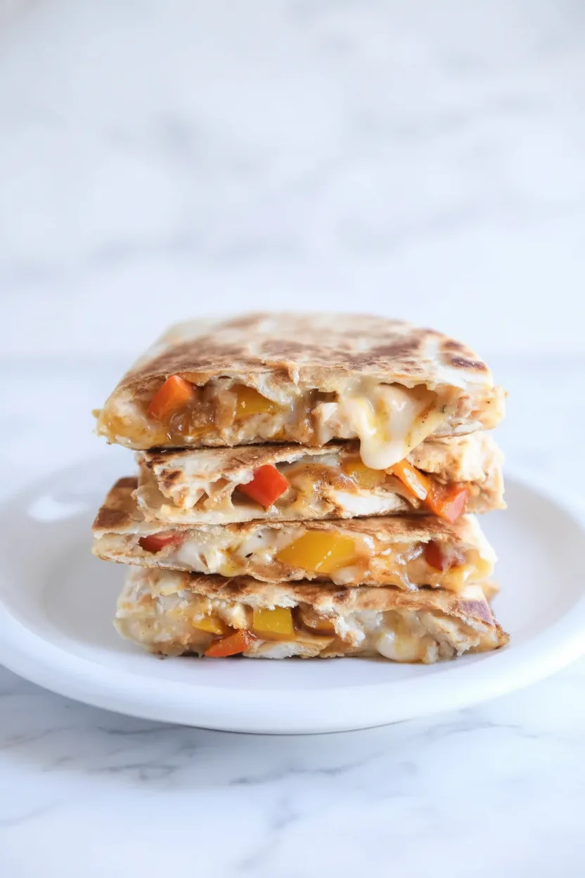 Spicy Chicken Quesadilla Melts