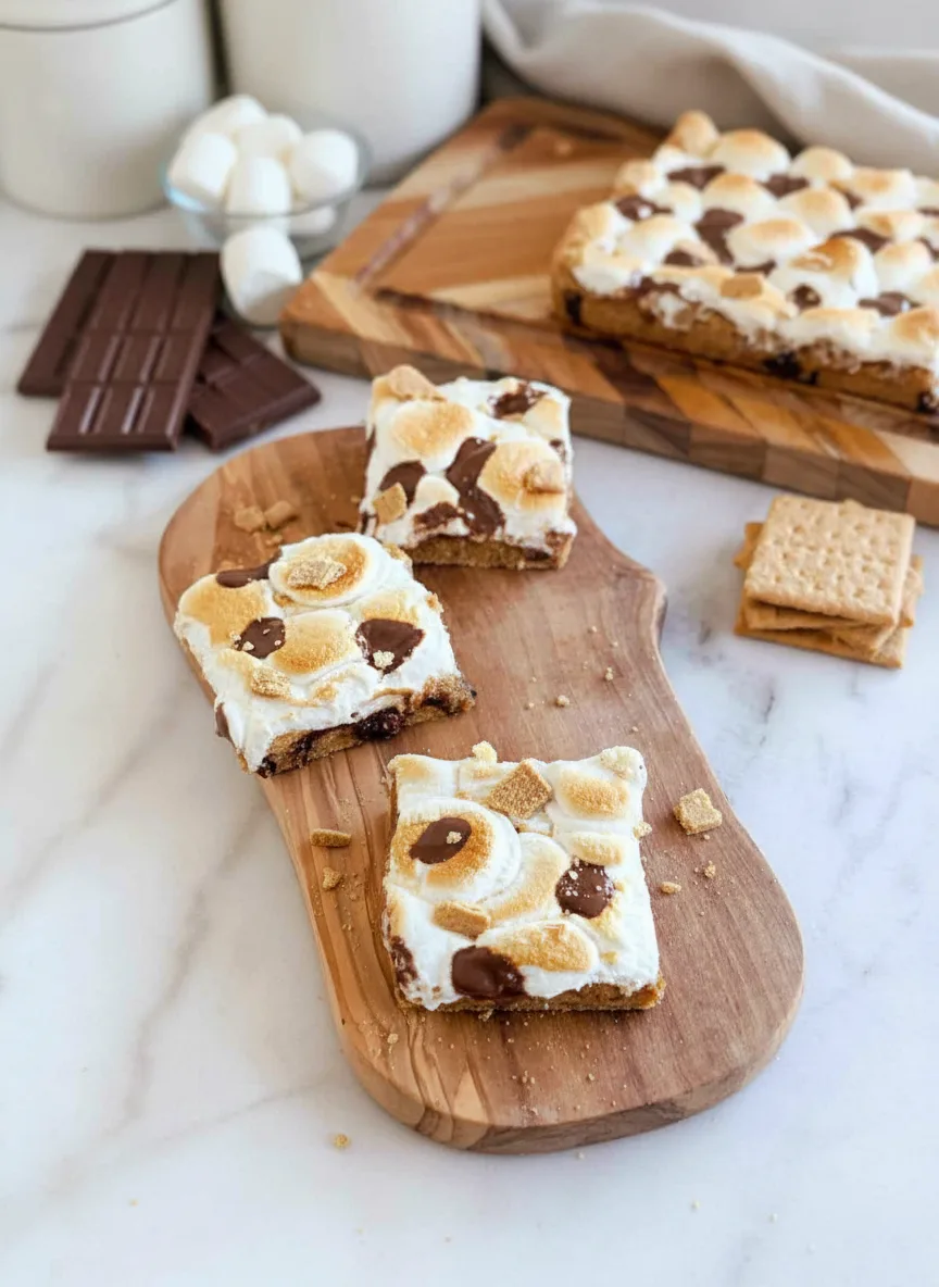 S'mores Cookie Bars